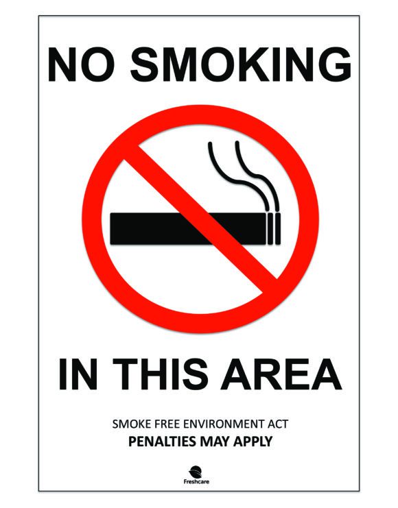40 Printable No Smoking / No Vaping Signs