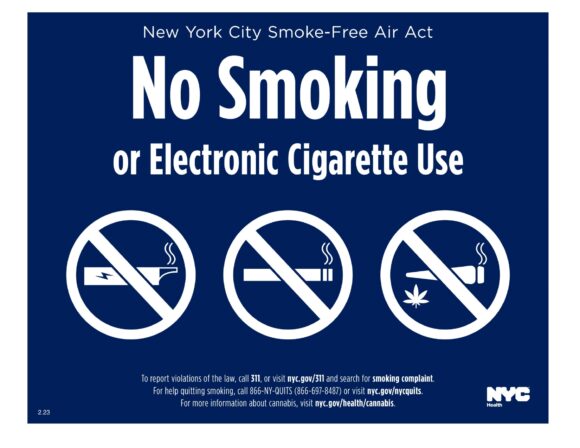 40 Printable No Smoking / No Vaping Signs